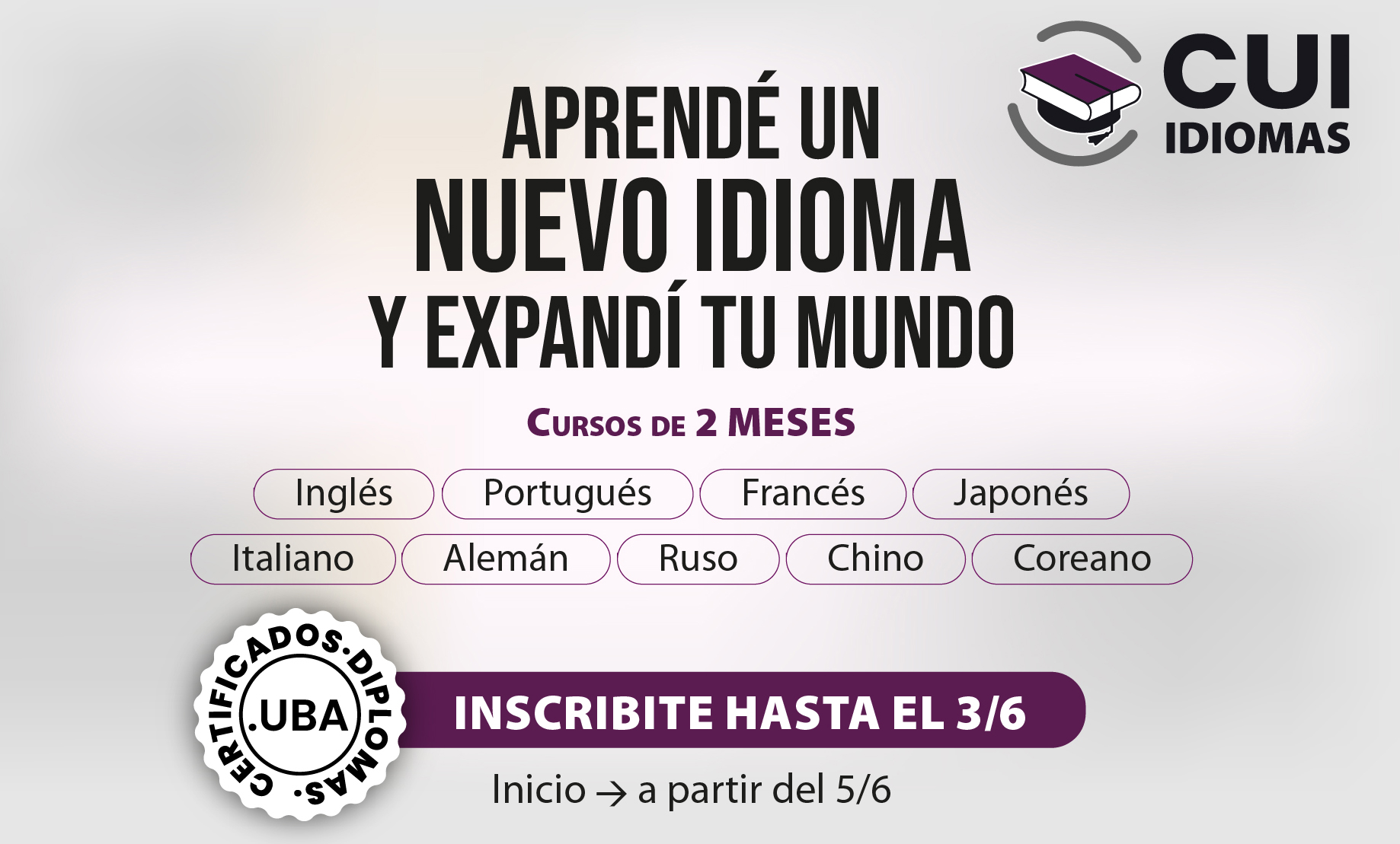 Nivel 1 – CUI Centro Universitario de idiomas